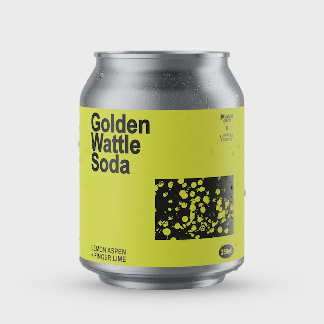 Mischief Brew Golden Wattle Soda | Merchants Pantry